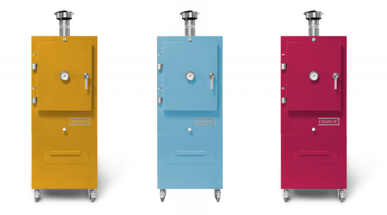 The Charlie Oven - The ultimate combination of a BBQ, smoker, charcoal ...